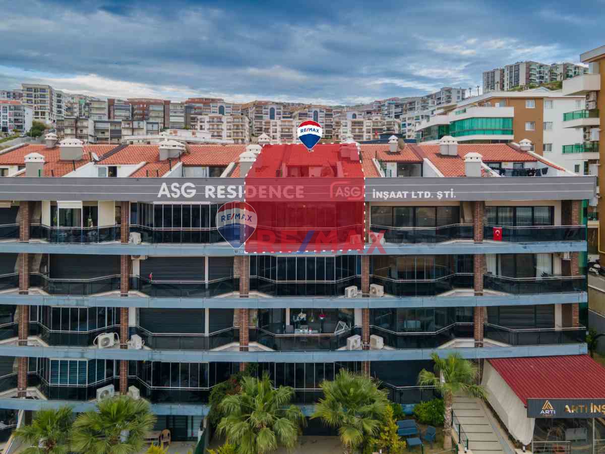 DEĞİRMENDERE ASG SİTESİNDE DENİZ MANZARALI 4+1 ÇATI DUBLEKS