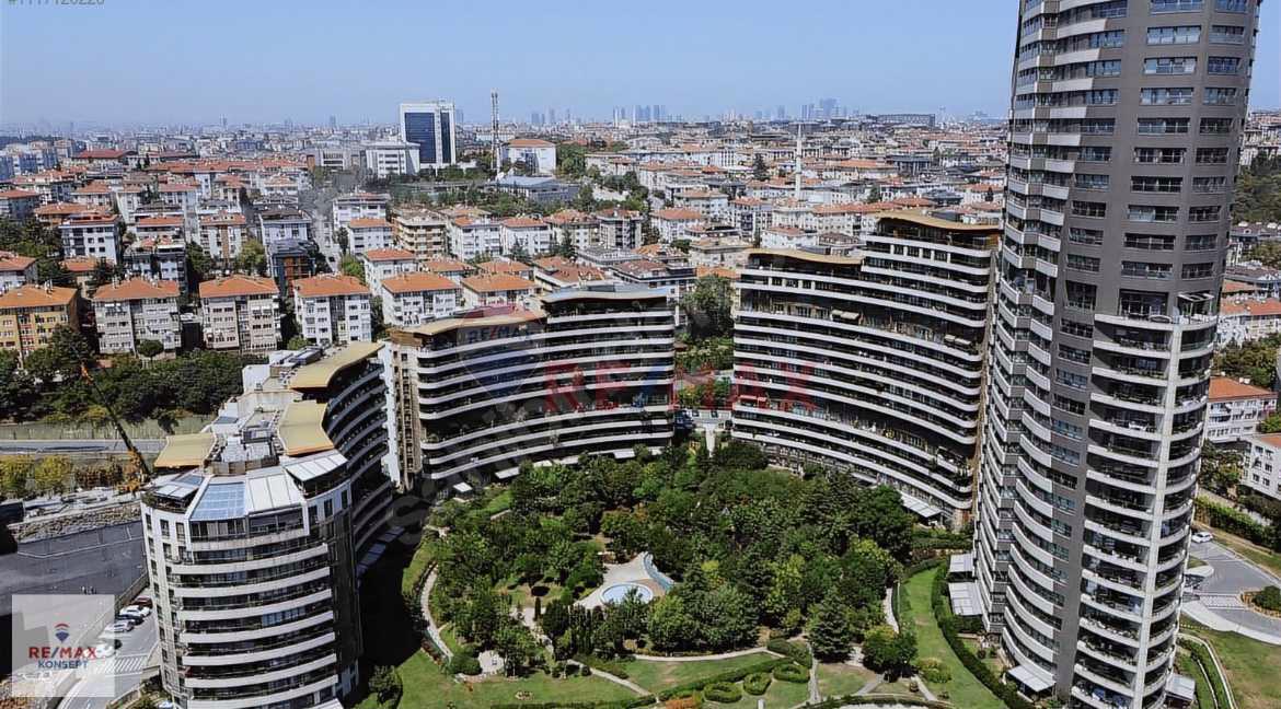 ACIBADEM AKASYA KORU KULE'DE SATILIK 2,5+1 PEYZAJ CEPHE DAİRE