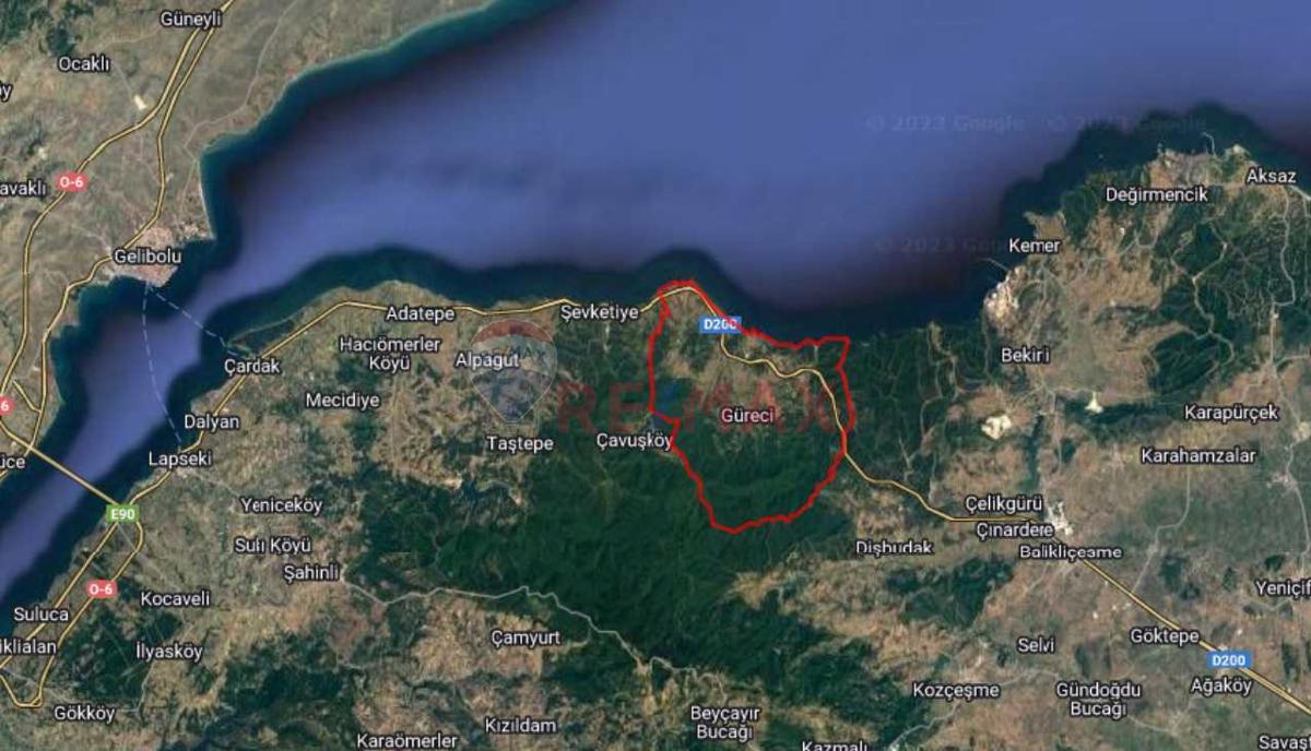 Çanakkale-Lapseki'de VİLLA İMARLI Arsa...